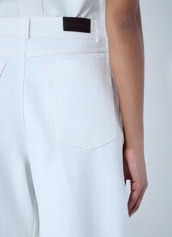 LEMAIRE Wide-leg Trousers - White