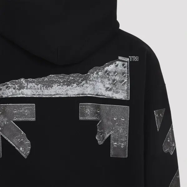 Off-White Metal Arrow Skate Hoodie - Black