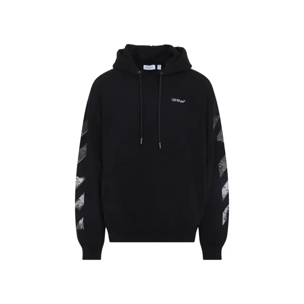 Off-White Metal Arrow Skate Hoodie - Black