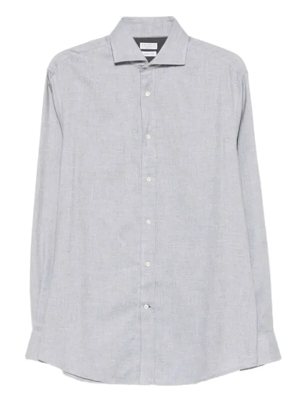 Brunello Cucinelli Cotton Blend Shirt