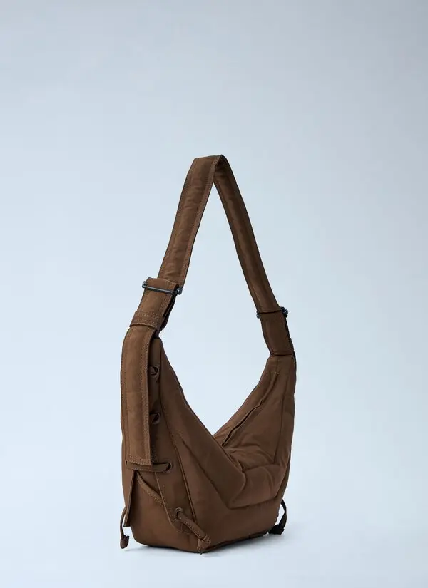 LEMAIRE Small Soft Game Crossbody Bag - Brown