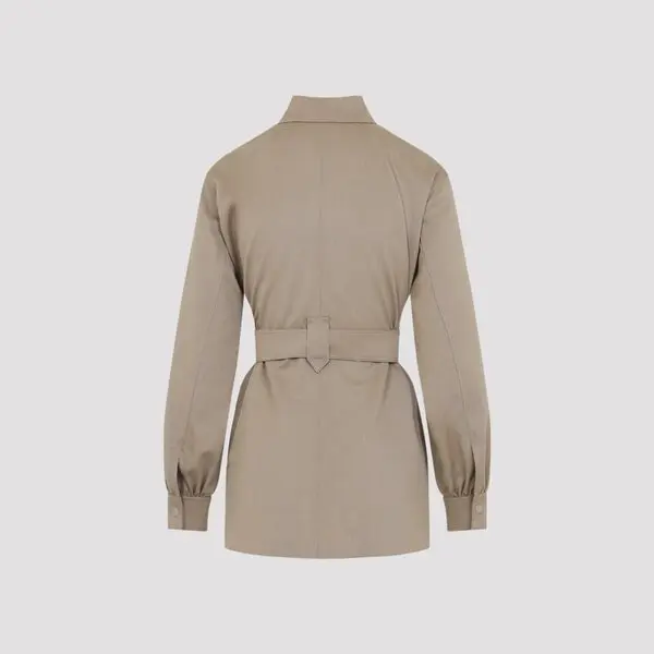 Max Mara Agenzia Sahariana Virgin Wool Jacket - Multicolor