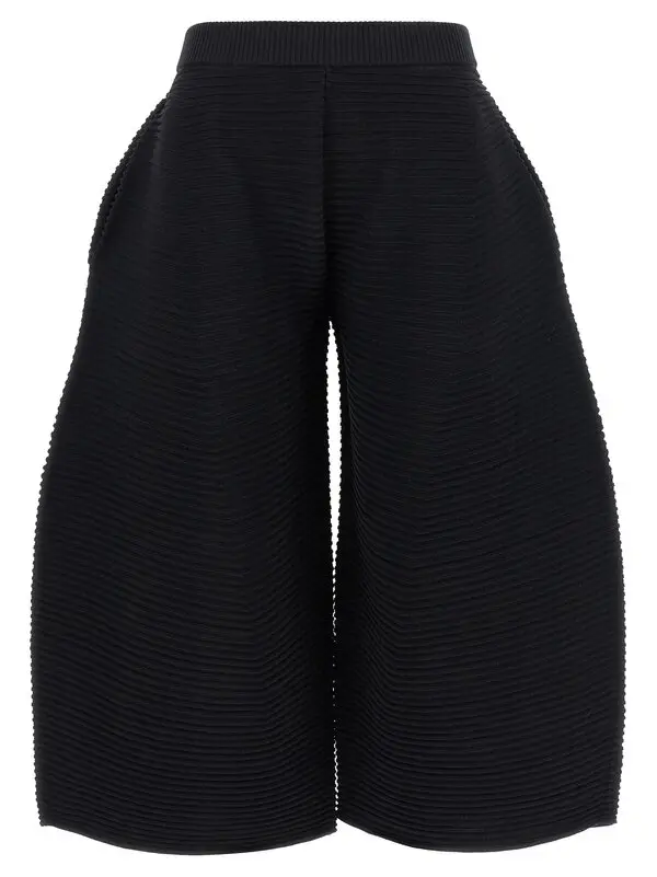 Issey Miyake Corrugated Knit' Pants