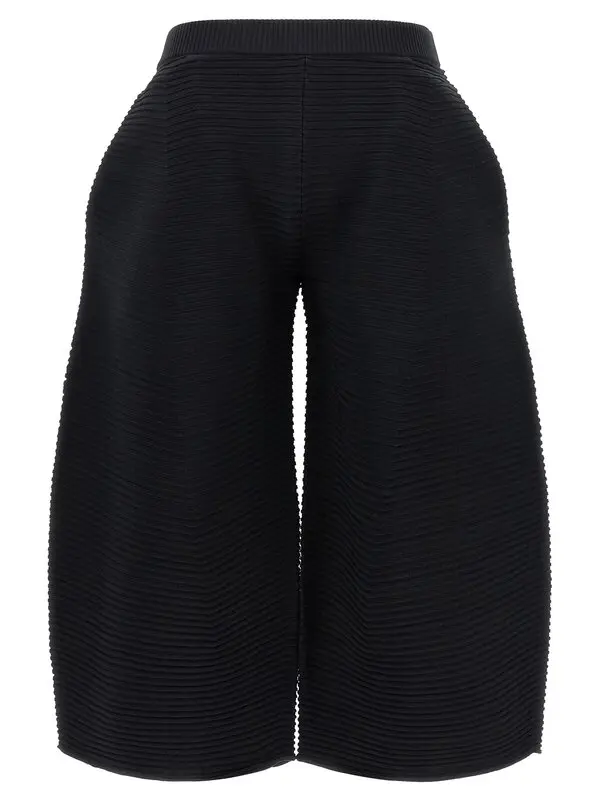 Issey Miyake Corrugated Knit' Pants