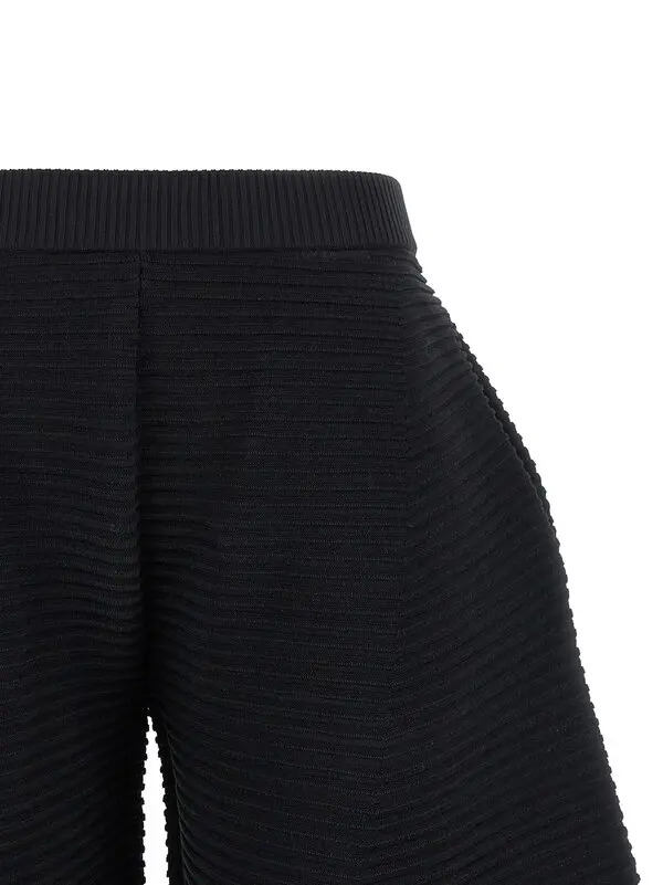 Issey Miyake Corrugated Knit' Pants