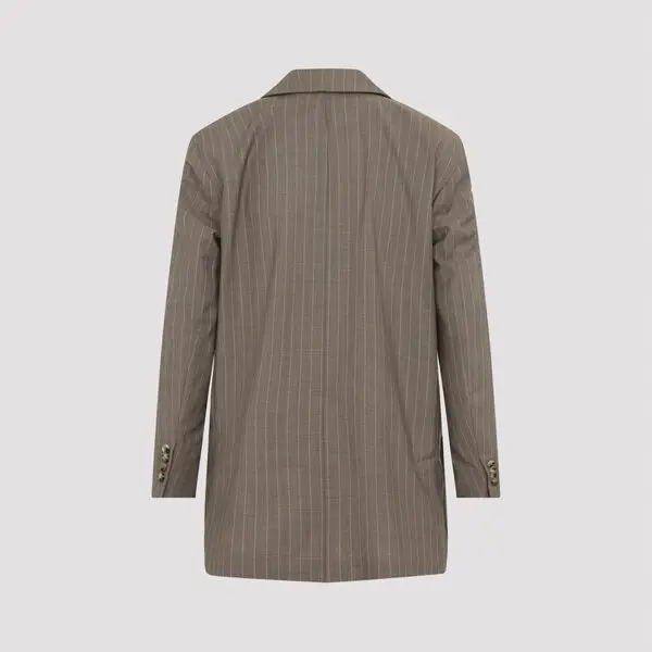 Max Mara Acciaio Pinstripe Jacket