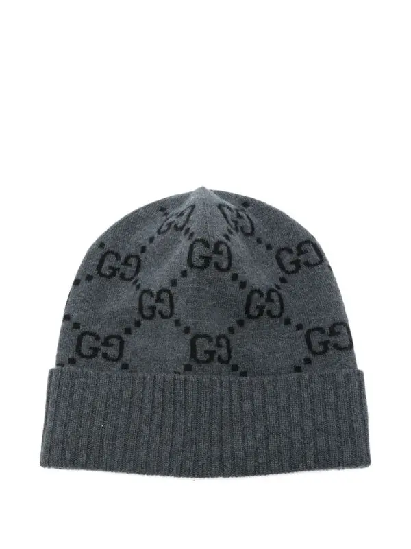 Gucci Gg Cashmere Beanie - Multicolor