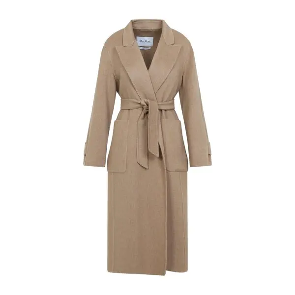 Max Mara Ribelle Camel Coat - Multicolor