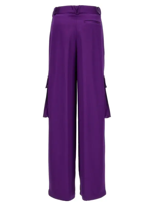 Versace Satin Cargo Pants