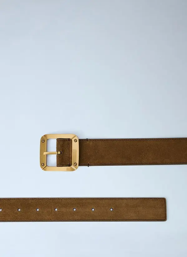 Acne Studios Square Buckle Reversible Belt