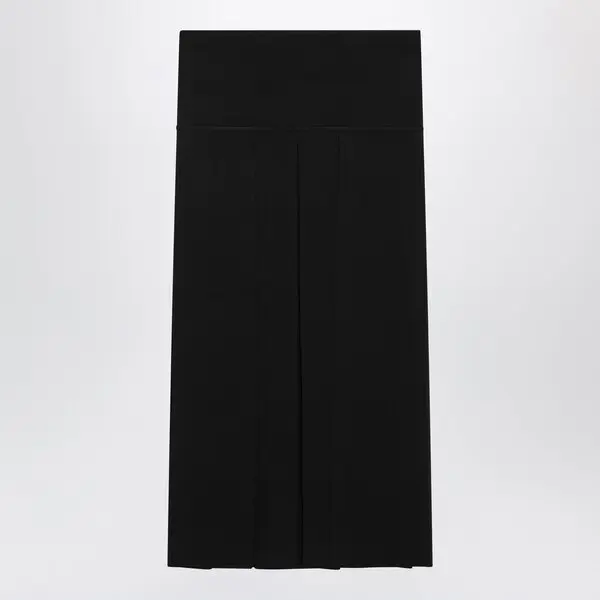 Alaïa Pleated Midi Skirt