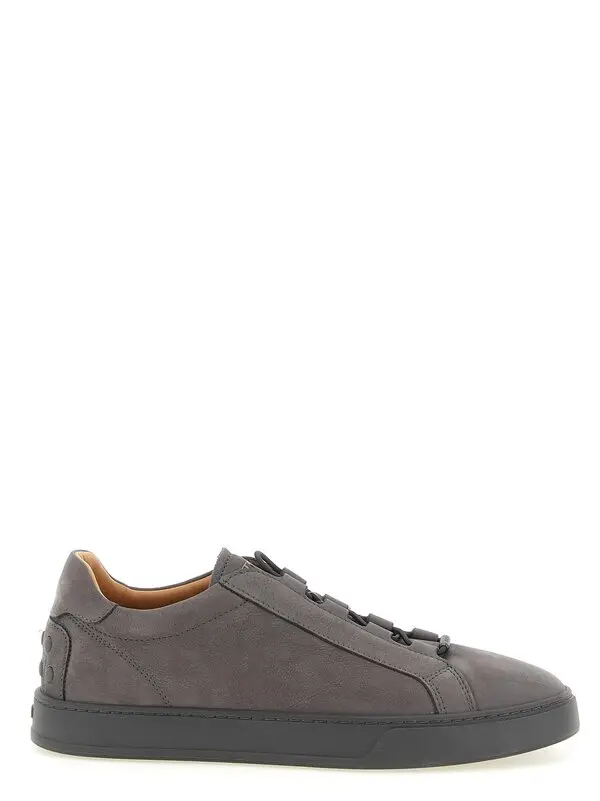 TOD'S Nubuck Sneakers - Gray