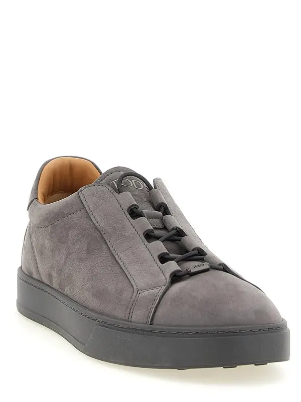 TOD'S Nubuck Sneakers - Gray