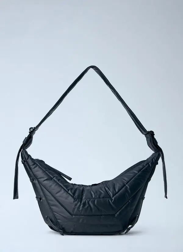 LEMAIRE Small Soft Game Crossbody Bag - Black