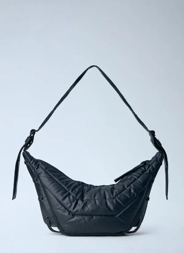 LEMAIRE Small Soft Game Crossbody Bag - Black