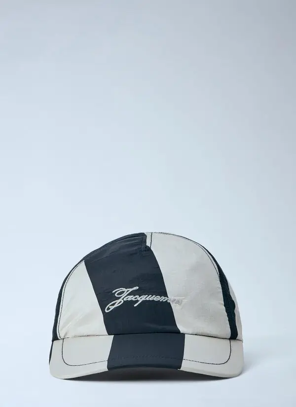 Jacquemus La Casquette Baluchon Cap - Gray