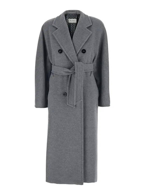 Max Mara Madame Wool And Cashmere Coat - Multicolor