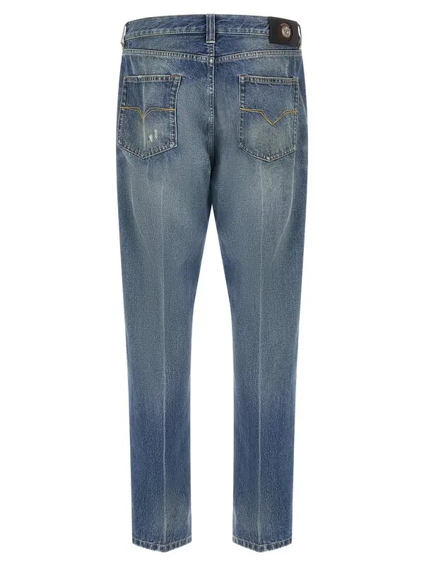 Versace Distressed Jeans