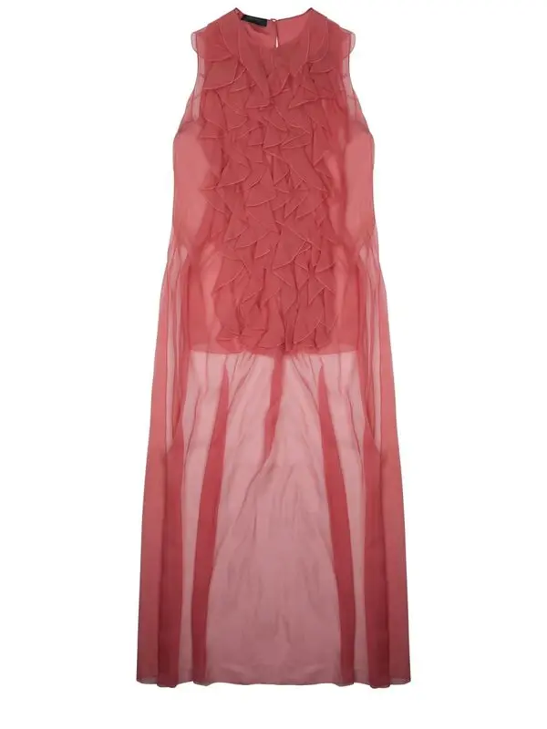 Alberta Ferretti Silk Sleeveless Shirt