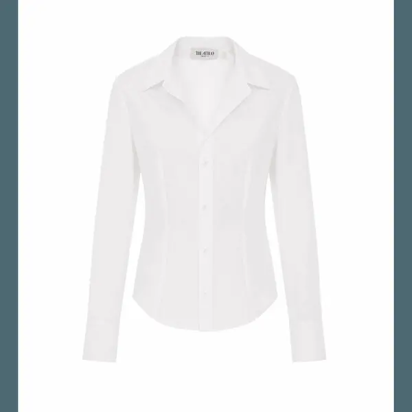Attico Logo Shirt - White
