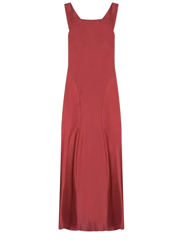 Alberta Ferretti Silk Blend Long Dress