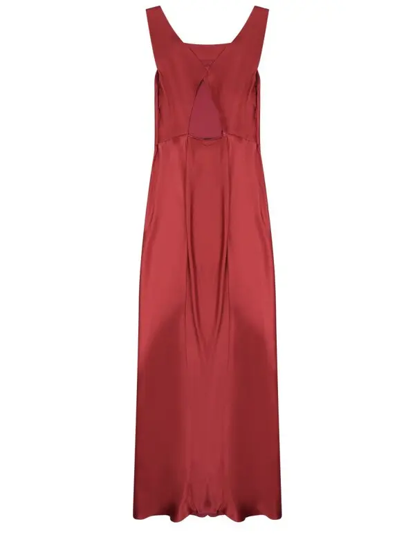 Alberta Ferretti Silk Blend Long Dress