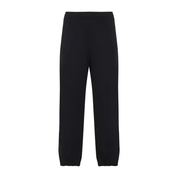 LANVIN Embroidered Logo Pants