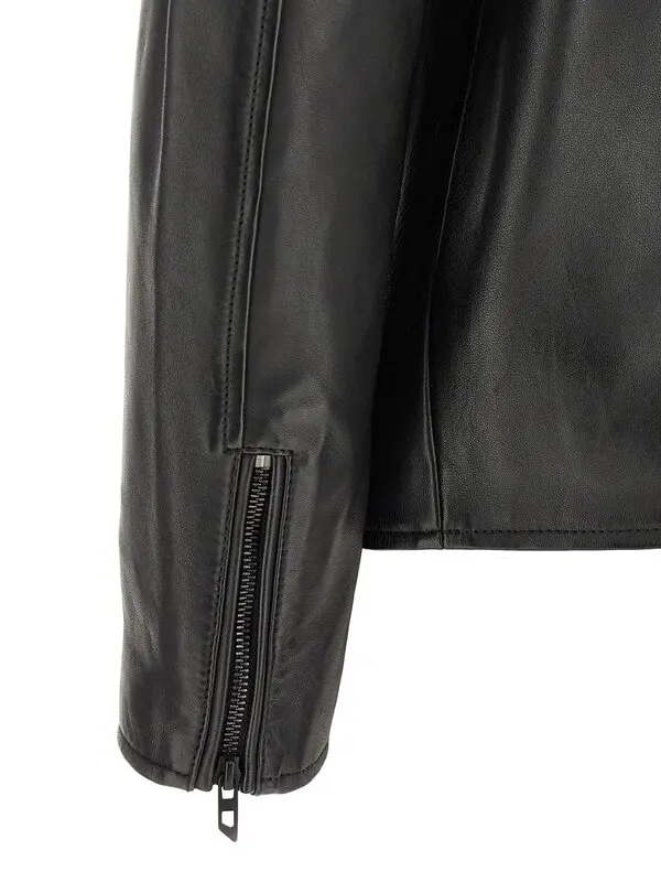 DIESEL® L-tad-wrd Leather Jacket