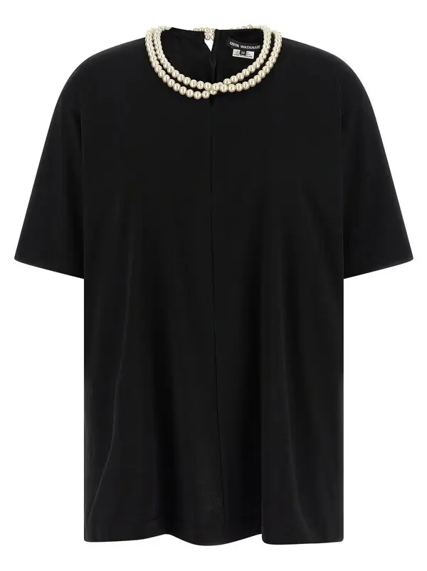 Junya Watanabe Pearl Necklace T-shirt