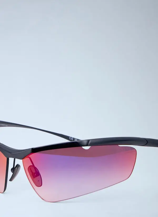 Balenciaga Boomerang Ct Sunglasses - Pink