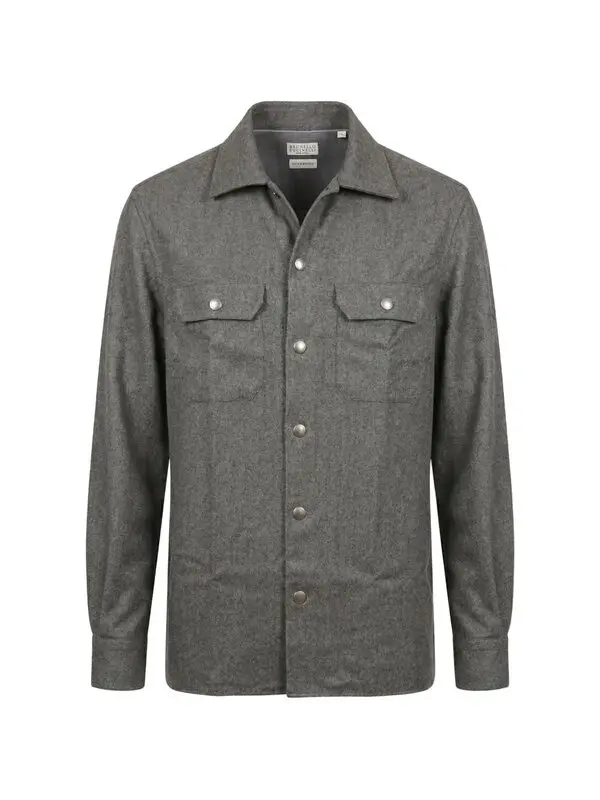 Brunello Cucinelli Wool Shirt