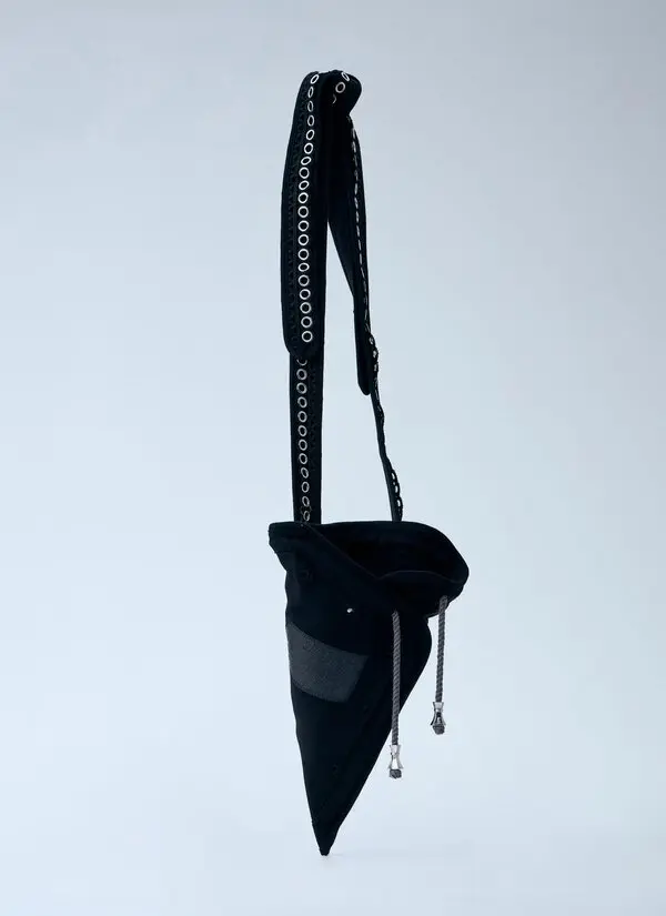KIKO KOSTADINOV Hatha Jersey Crossbody Bag - Black