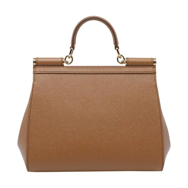 Dolce & Gabbana Large Sicily Handbag - Brown