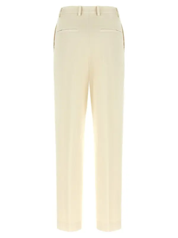 Dries Van Noten Pilar Cotton Canvas Trousers