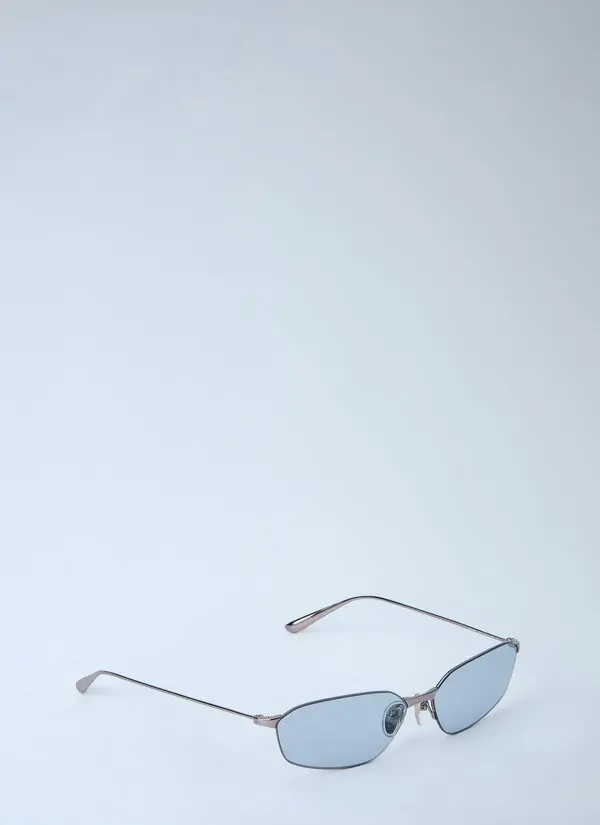 Balenciaga Invisible 2.0 Oval Sunglasses