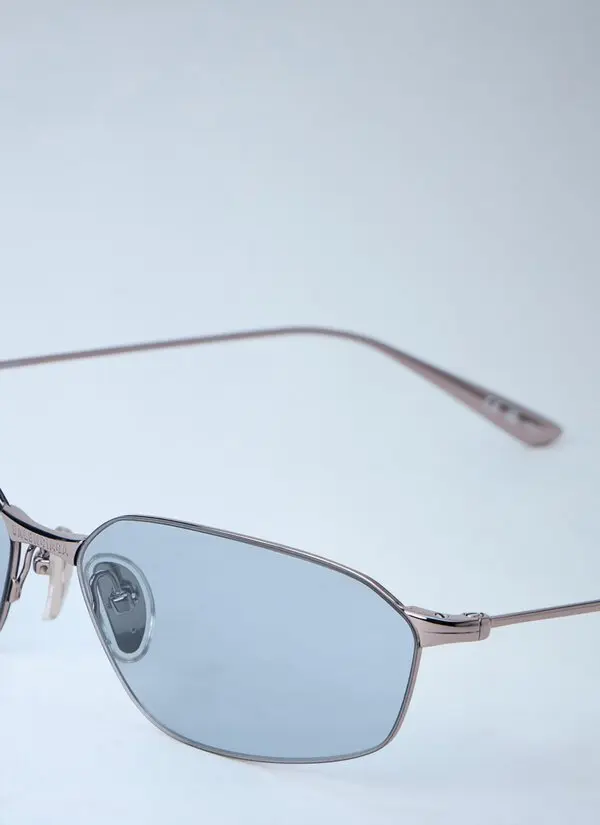 Balenciaga Invisible 2.0 Oval Sunglasses