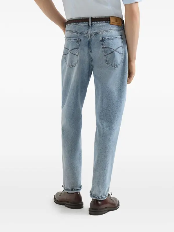 Brunello Cucinelli Denim Cotton Jeans - Multicolor