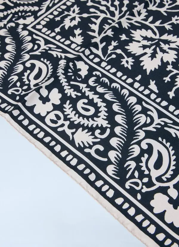 TOTEME Patterned Bandana Scarf