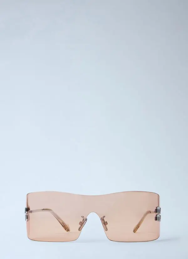 Miu Miu B53s Sunglasses - Silver
