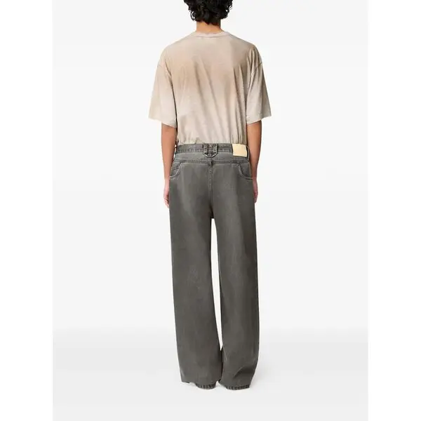 Axel Arigato Wide-leg Jeans - Gray