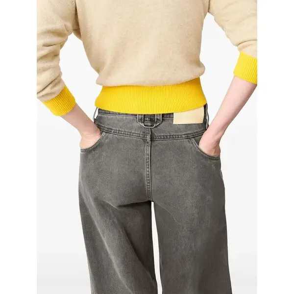Axel Arigato Wide-leg Jeans - Gray