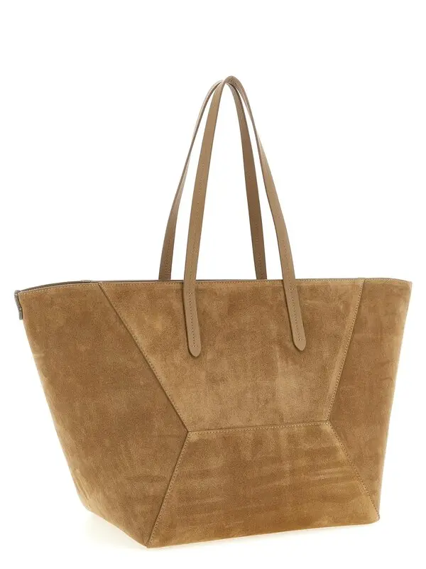 Brunello Cucinelli Bc Duo' Maxi Shoulder Bag