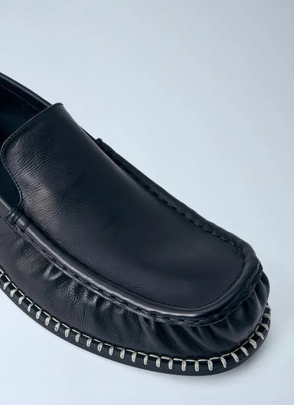 Dries Van Noten Leather Loafers