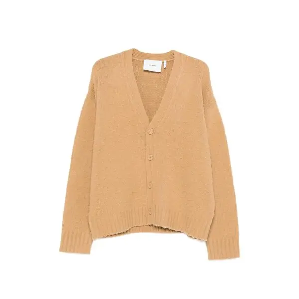 Axel Arigato V-neck Button Fastening Cardigan - Cream