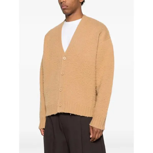 Axel Arigato V-neck Button Fastening Cardigan - Cream
