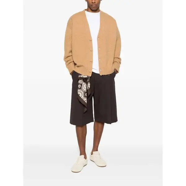 Axel Arigato V-neck Button Fastening Cardigan - Cream