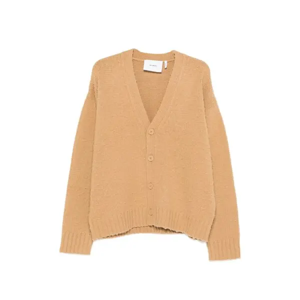 Axel Arigato V-neck Button Fastening Cardigan - Cream