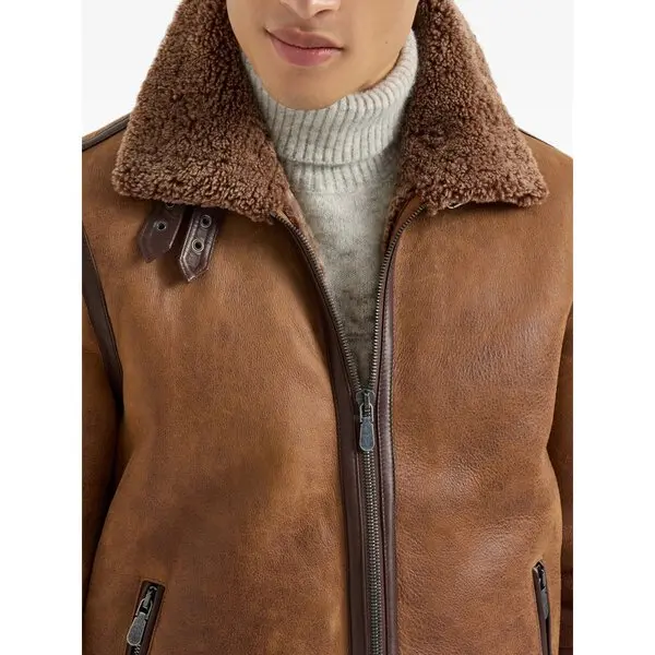 Brunello Cucinelli Jackets Leather Jackets