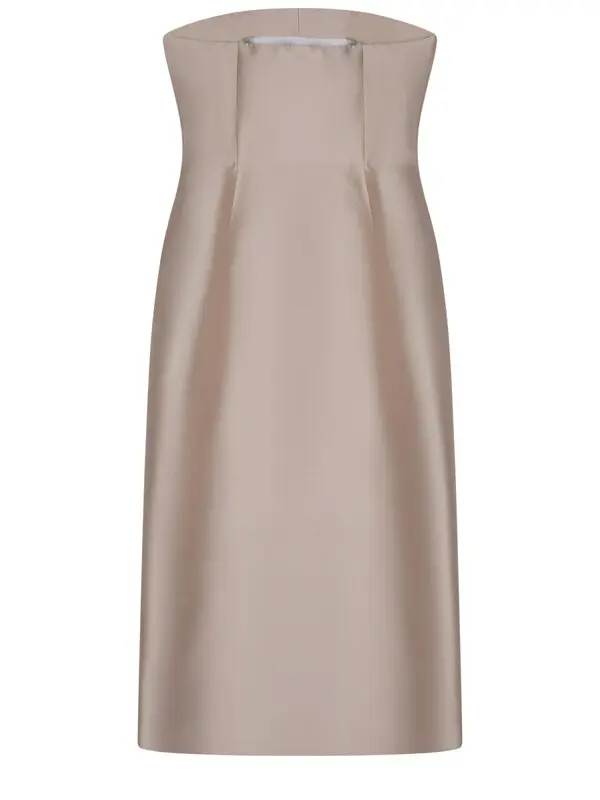Alberta Ferretti Midi Dress With Drape