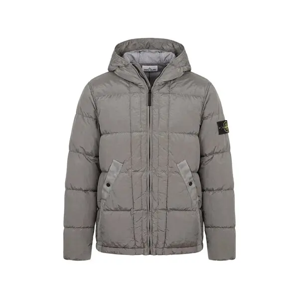 Stone Island Grey Jackets Padded & Down Jackets
